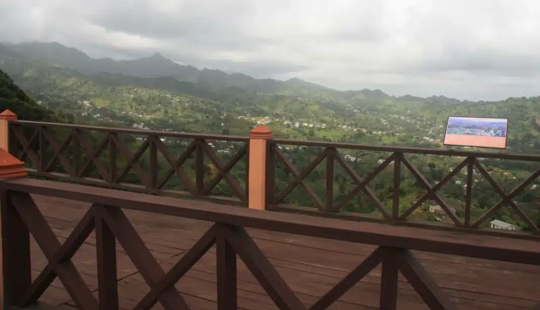 St Vincent: Belmont lookout reopens on Tuesday 12 November St Vincent: Belmont lookout reopens on Tuesday 12 November