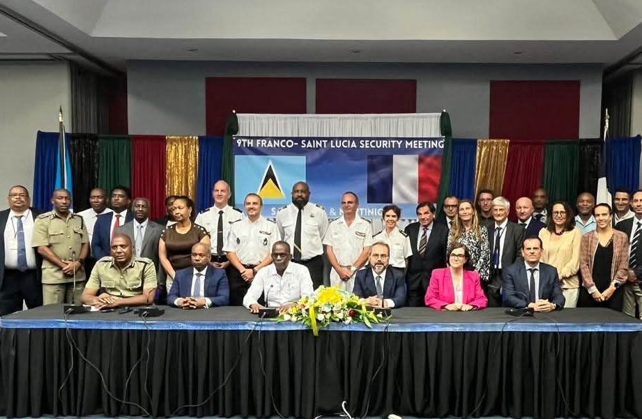 9th France–Saint Lucia Joint Security Commission Meeting