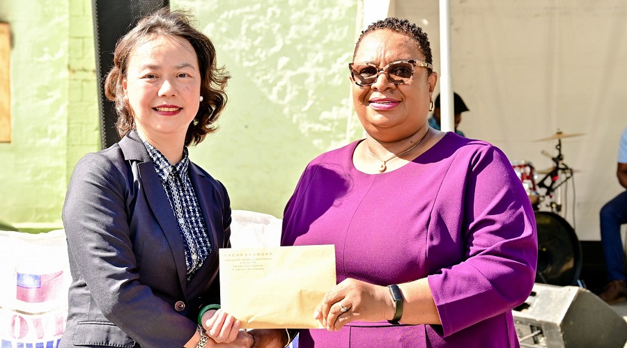 Intl., local partners support Questelles school after fire