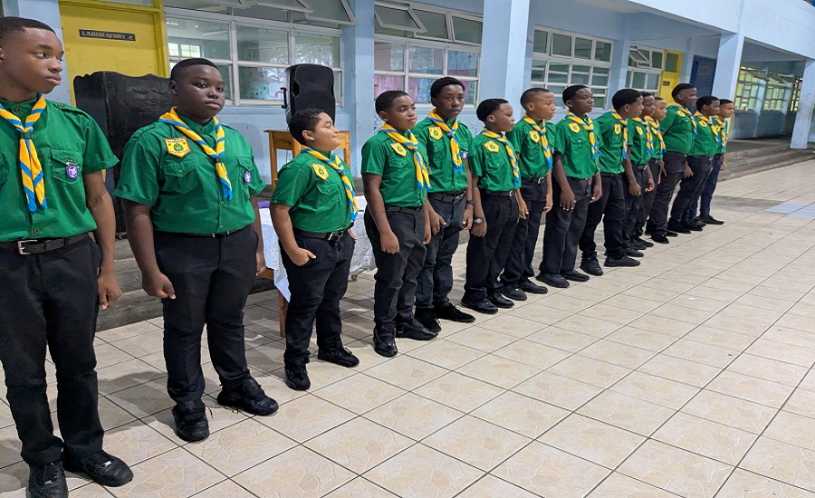 New Scout Troop Invested in Birthplace of Scouting in SVG